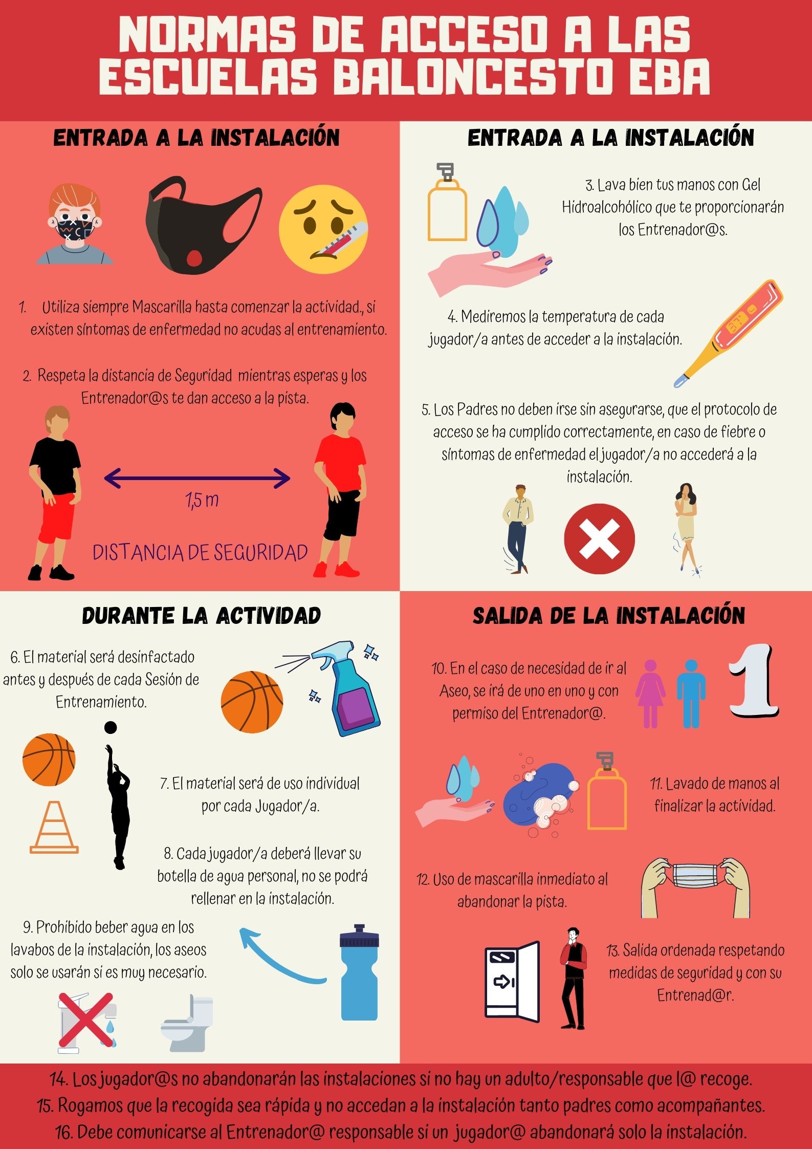 Comienzo de Escuelas de Baloncesto 4-5 de Octubre | Escuelas Baloncesto Albacete